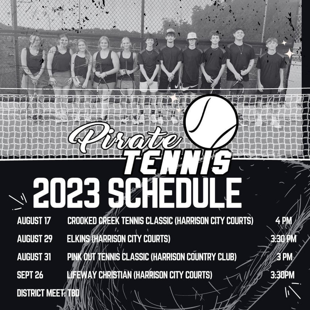 Jasper Pirate Tennis Schedule 2023 | Jasper High School