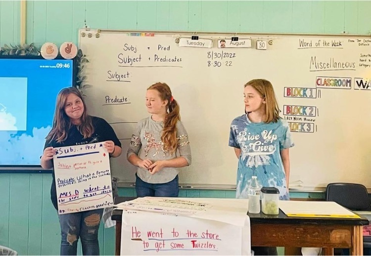 Writing/Grammar Students Shine! | Oark School